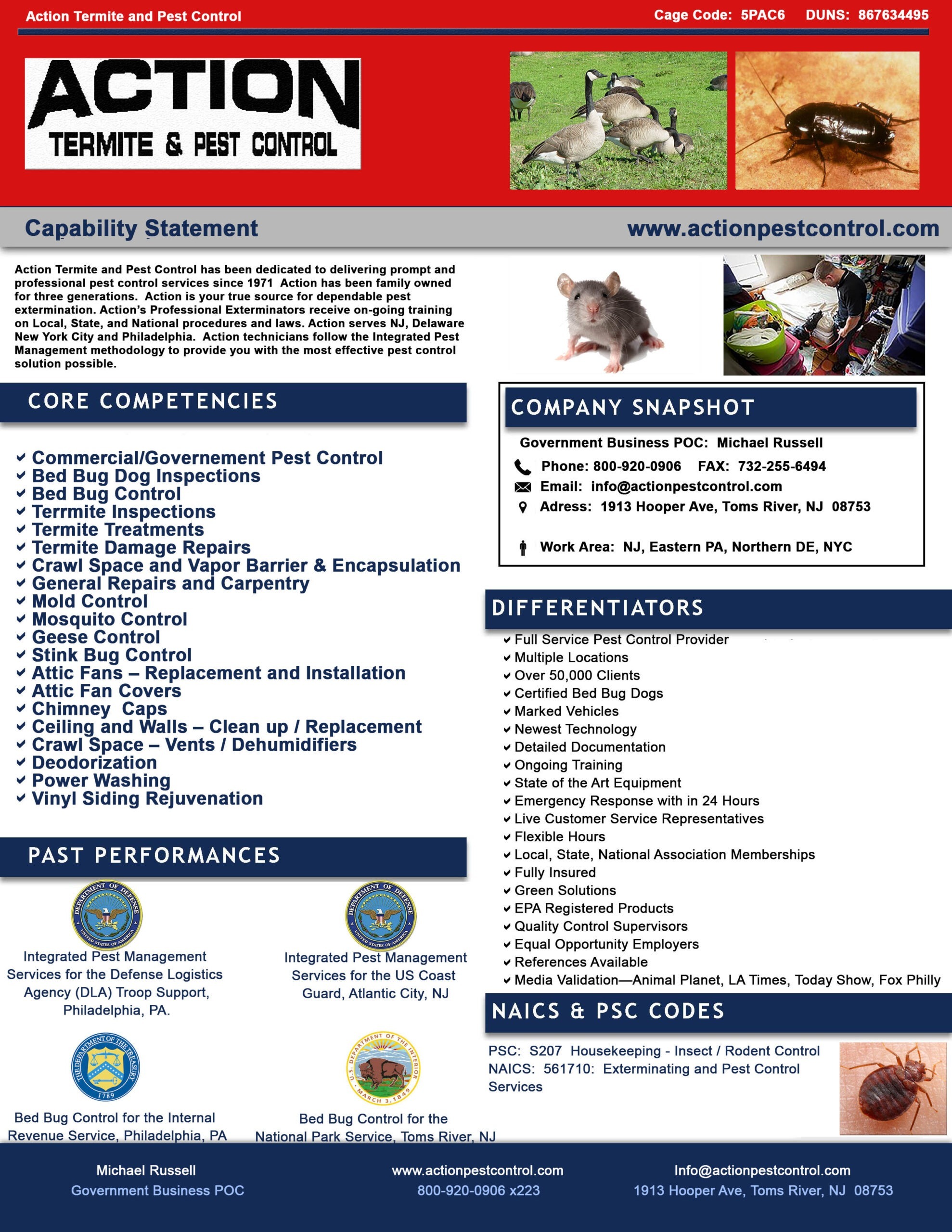 Capability Statement - Pest Control NJ - Termite & Pest Exterminator NJ ...