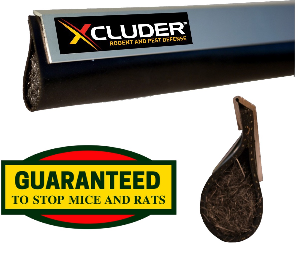 Xcluder Rodent-Proof Garage Seals - Action Termite & Pest Control