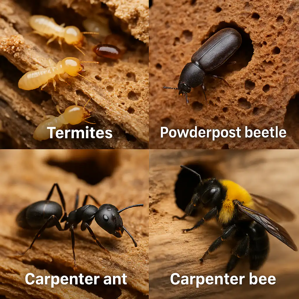 The Most Common Wood-Destroying Insects in New Jersey—and the Harm They ...
