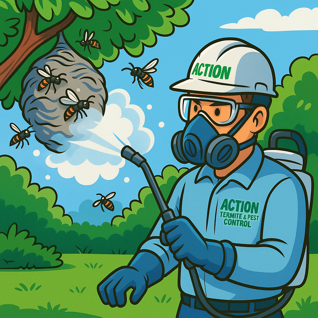 Stinging Insect Control in New Jersey- Action Termite & Pest Control