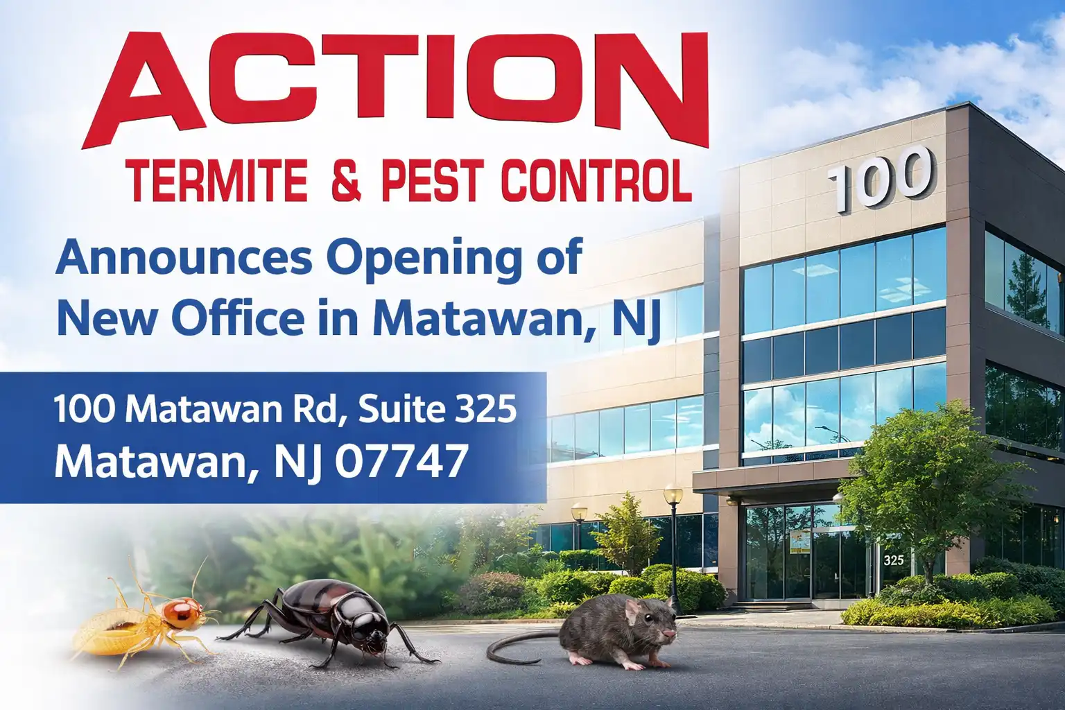 Action Termite and Pest Control Announces Opening of New Matawan Office ...